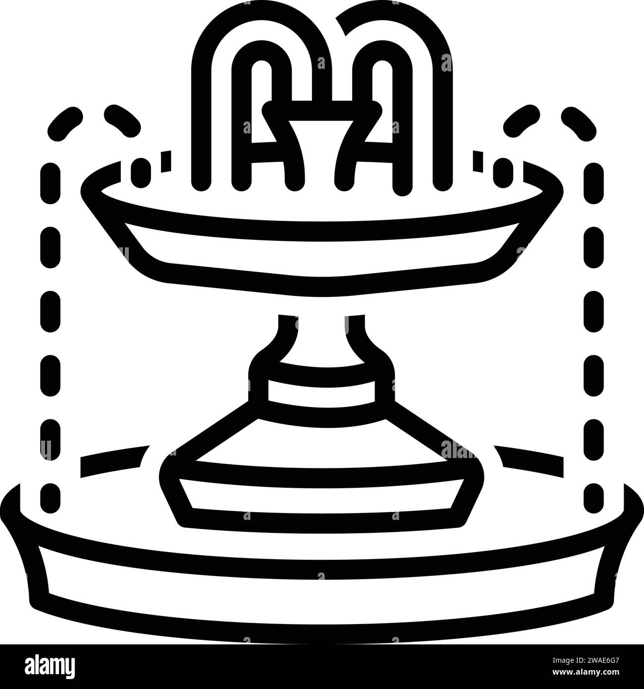 Water park splash park Stock Vector Images - Alamy