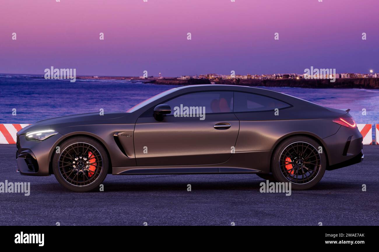 Mercedes-Benz CLE53 AMG Coupe Stock Photo - Alamy
