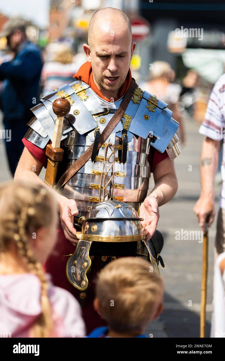 Roman knight sword hi-res stock photography and images - Alamy