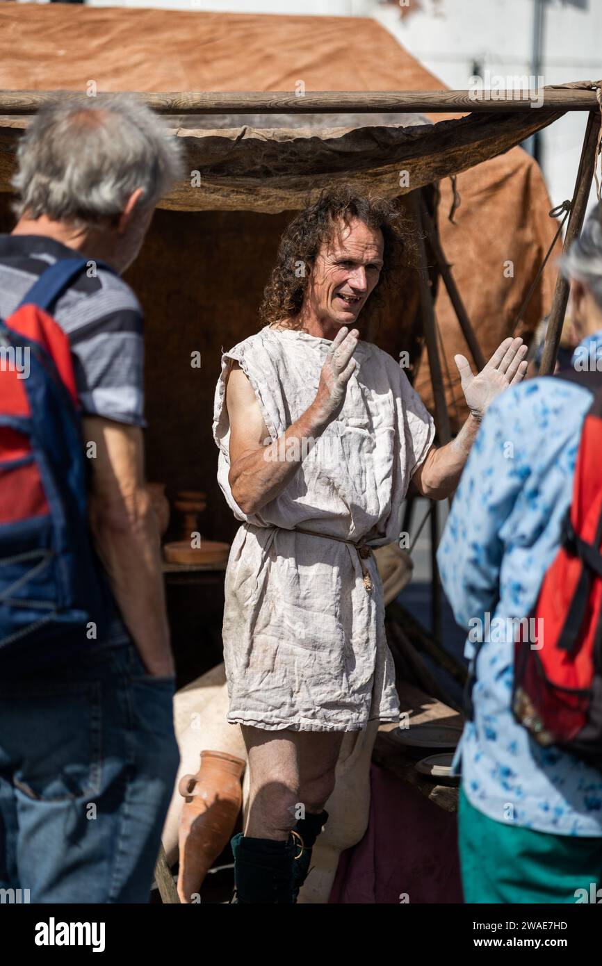 Roman male costume hi-res stock photography and images - Alamy