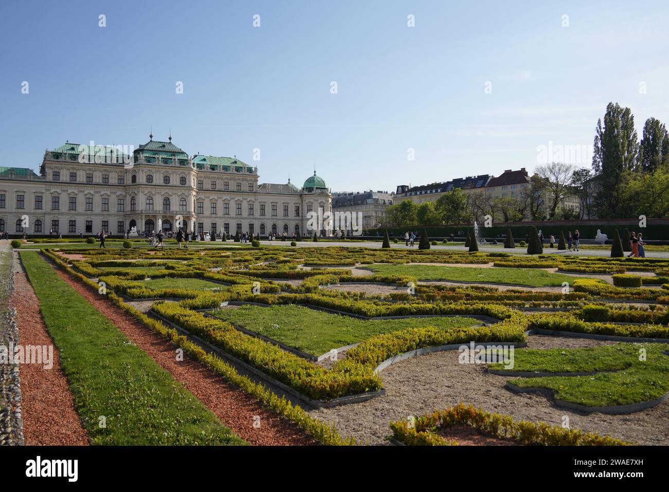 Belvedere museum vienna austria hi-res stock photography and images - Alamy