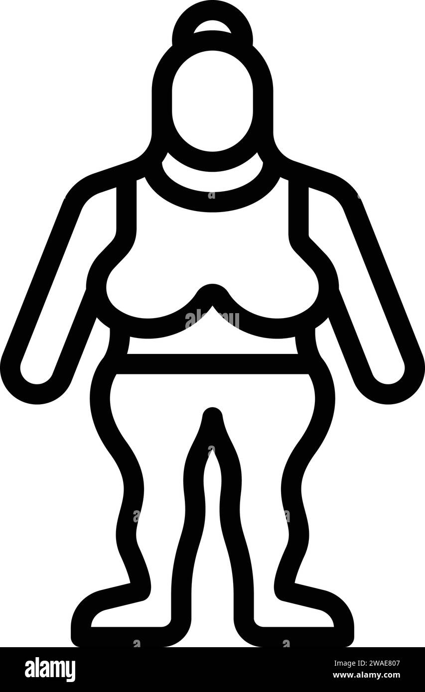 Pot bellied vector vectors hi-res stock photography and images - Alamy