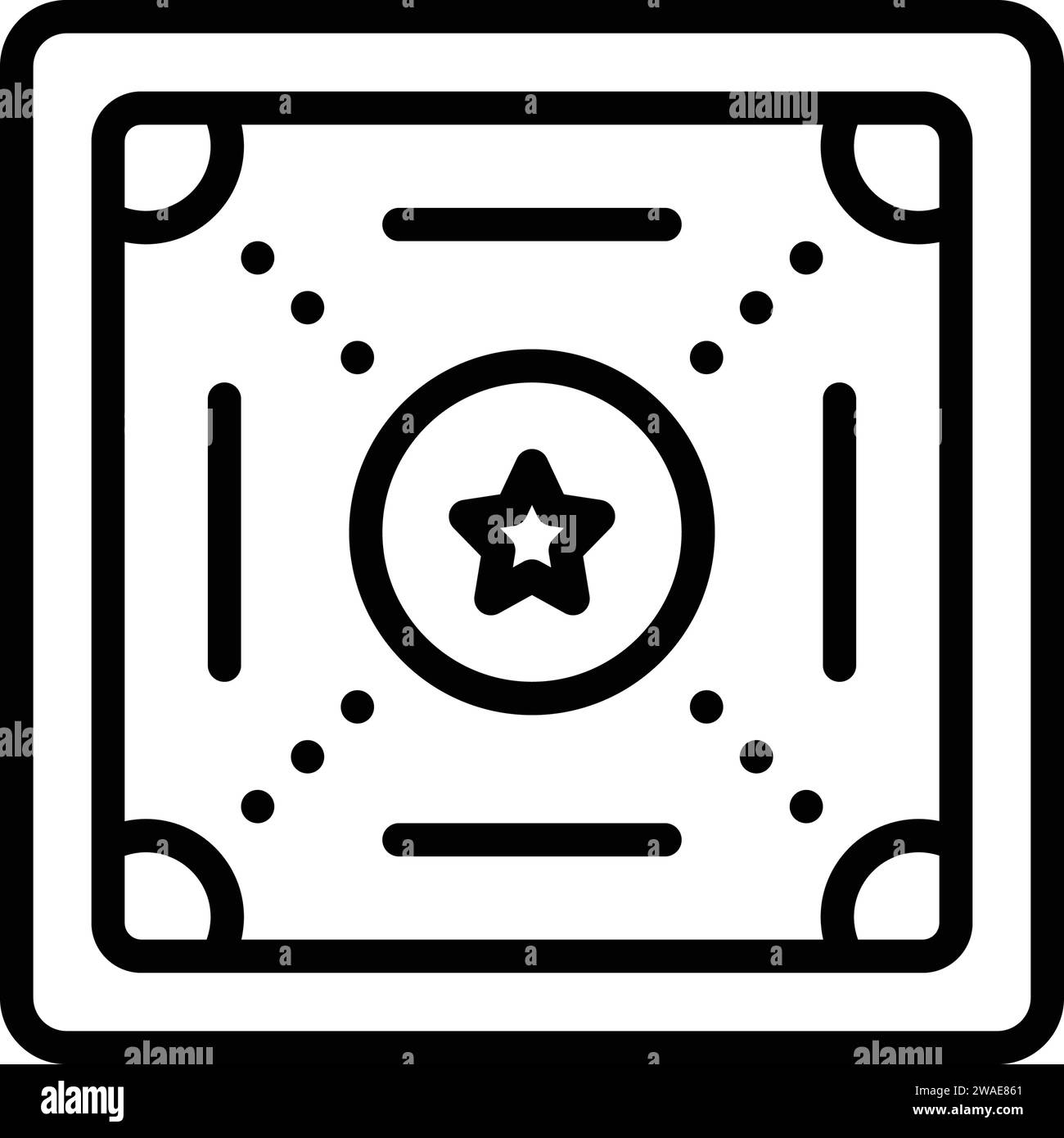 Carrom board Black and White Stock Photos & Images - Alamy