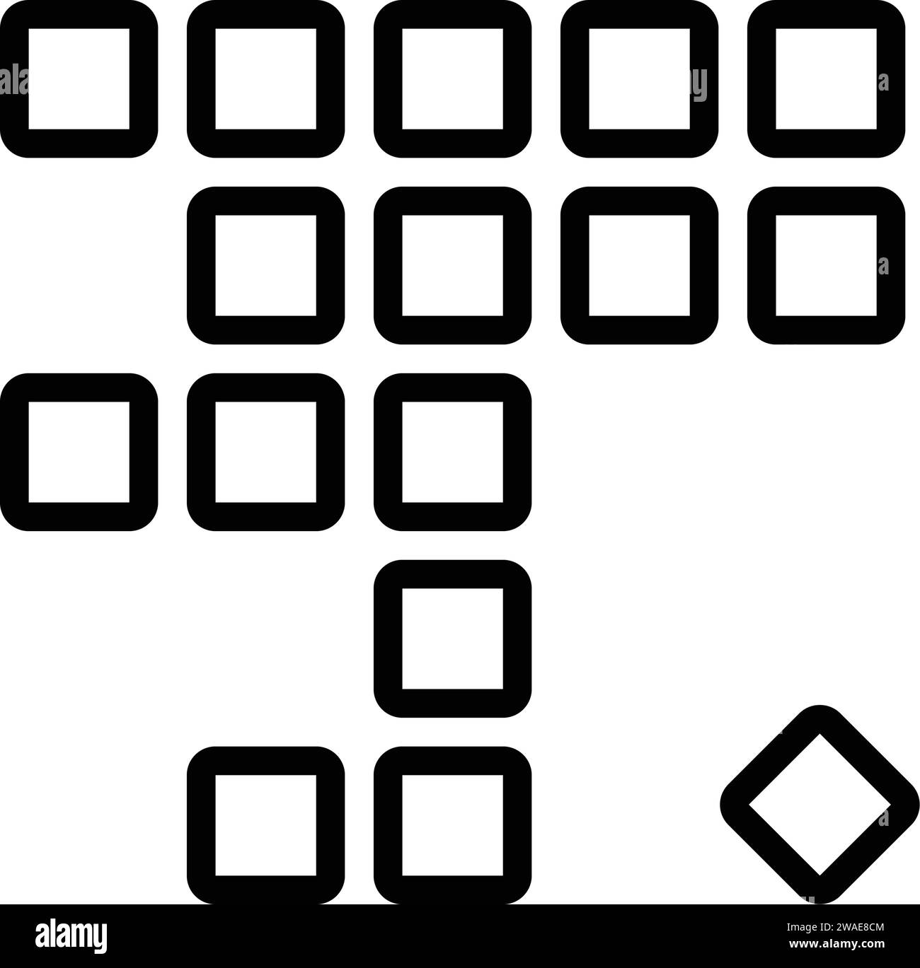 Scrabble word game box Stock Vector Images - Alamy