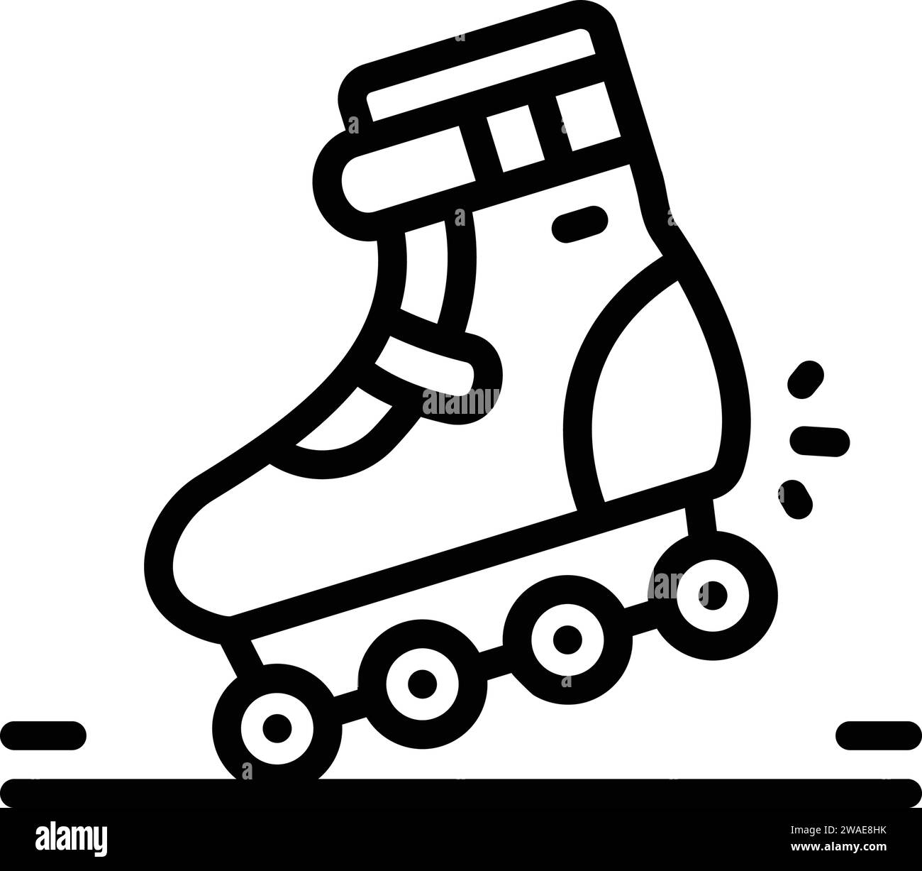 Icon for skating,inline Stock Vector Image & Art - Alamy