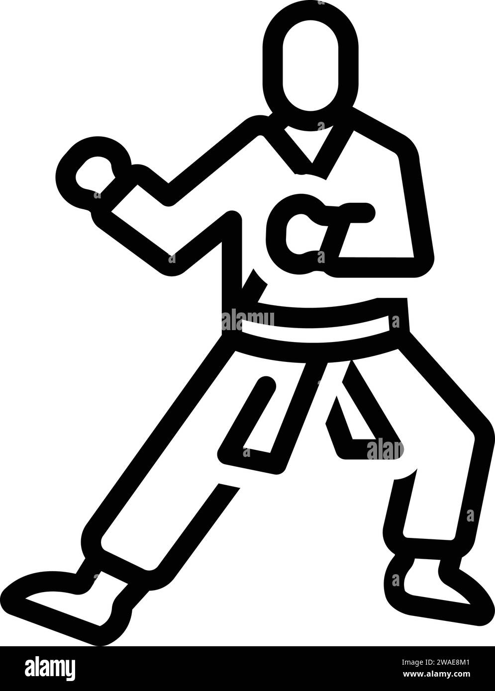 Icon for judo,wrestling Stock Vector Image & Art - Alamy