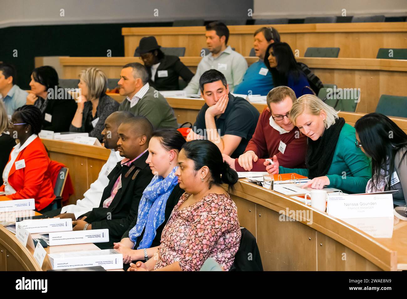 Diverse college students lecture hi-res stock photography and images ...