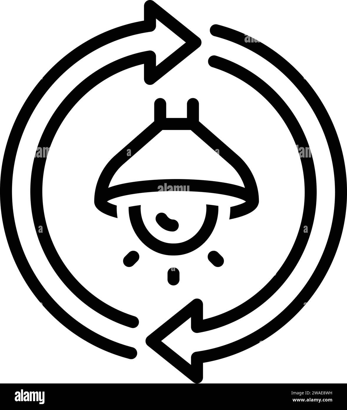 Icon for replacement,light bulb Stock Vector Image & Art - Alamy