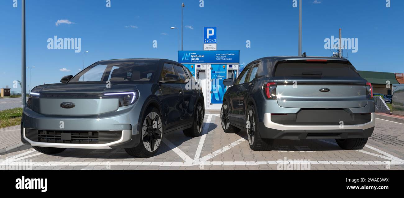 New all electric explorer hi-res stock photography and images - Alamy