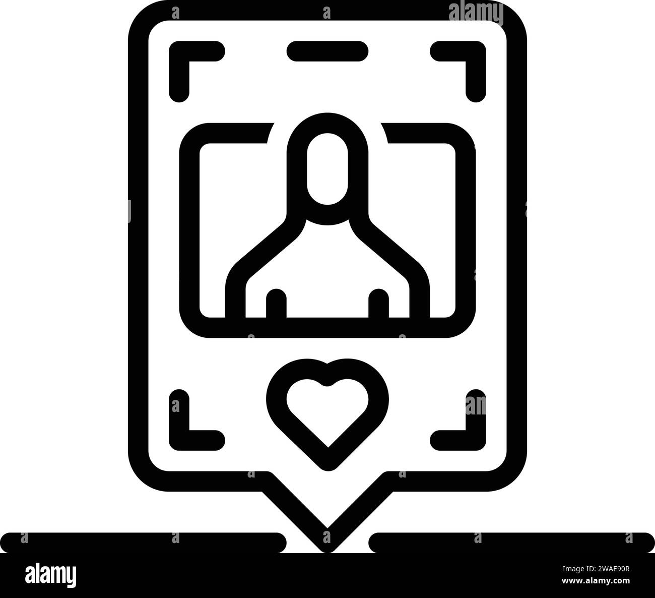 Icon for follow,social media,interaction Stock Vector Image & Art - Alamy