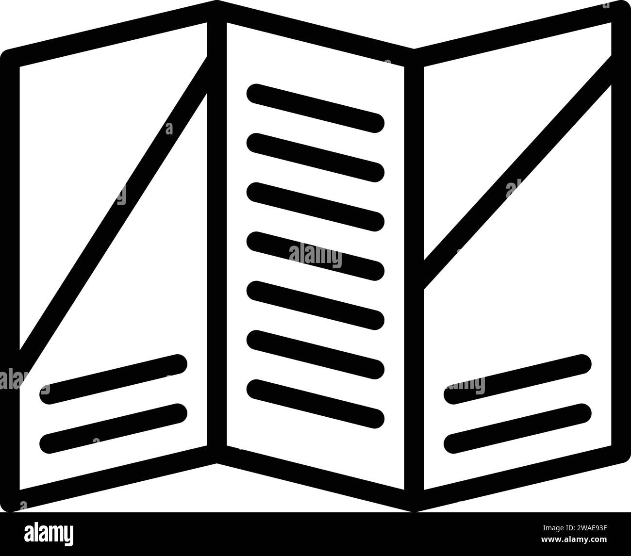 Icon for brochure,booklet Stock Vector Image & Art - Alamy