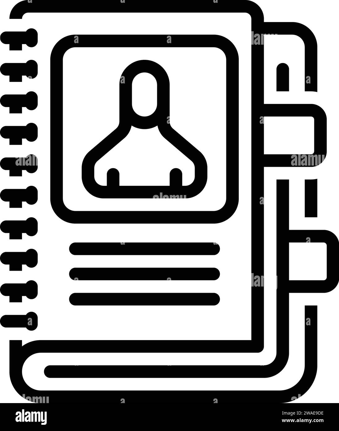 Personal information log book hi-res stock photography and images - Alamy