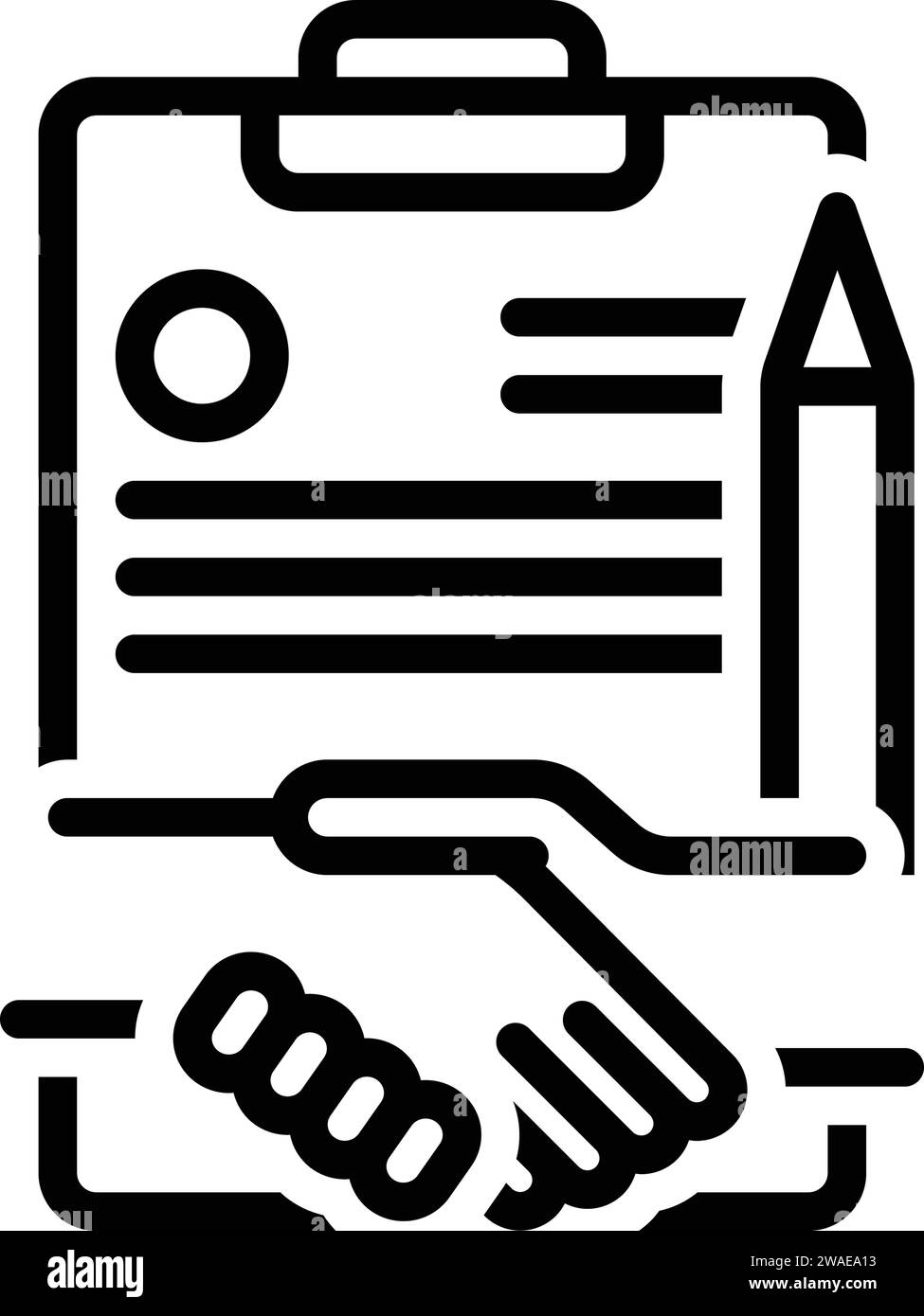 Icon for agreement,deal Stock Vector Image & Art - Alamy