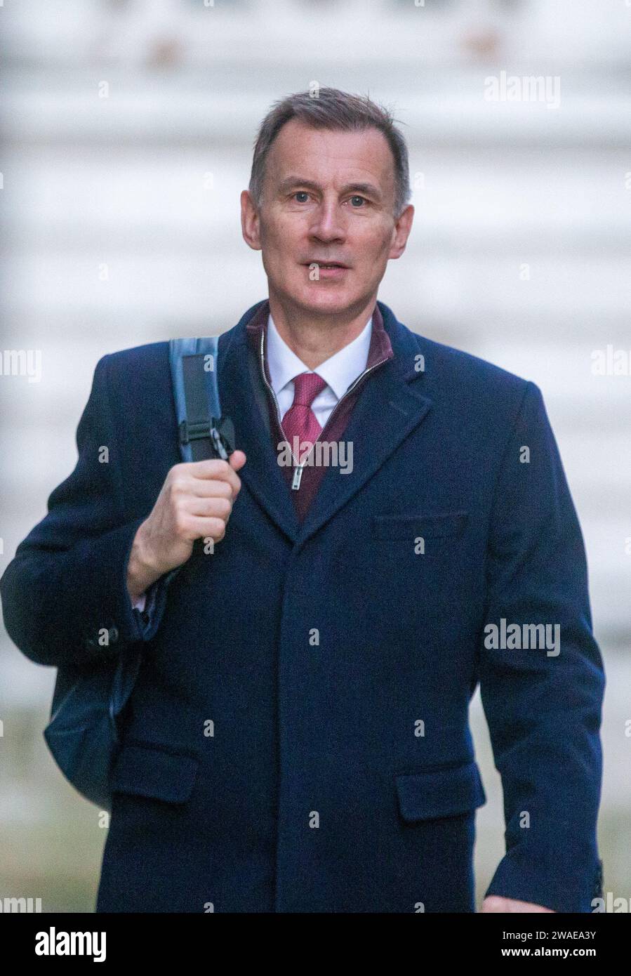 London, England, UK. 4th Jan, 2024. Chancellor of the Exchequer JEREMY ...