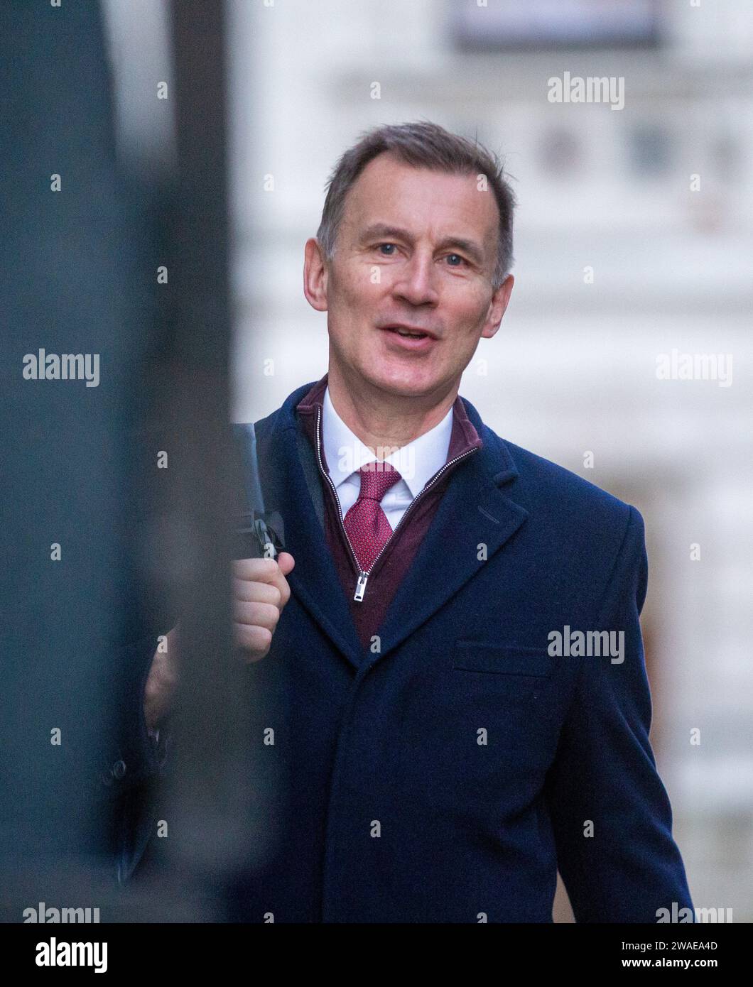 London, England, UK. 4th Jan, 2024. Chancellor of the Exchequer JEREMY ...