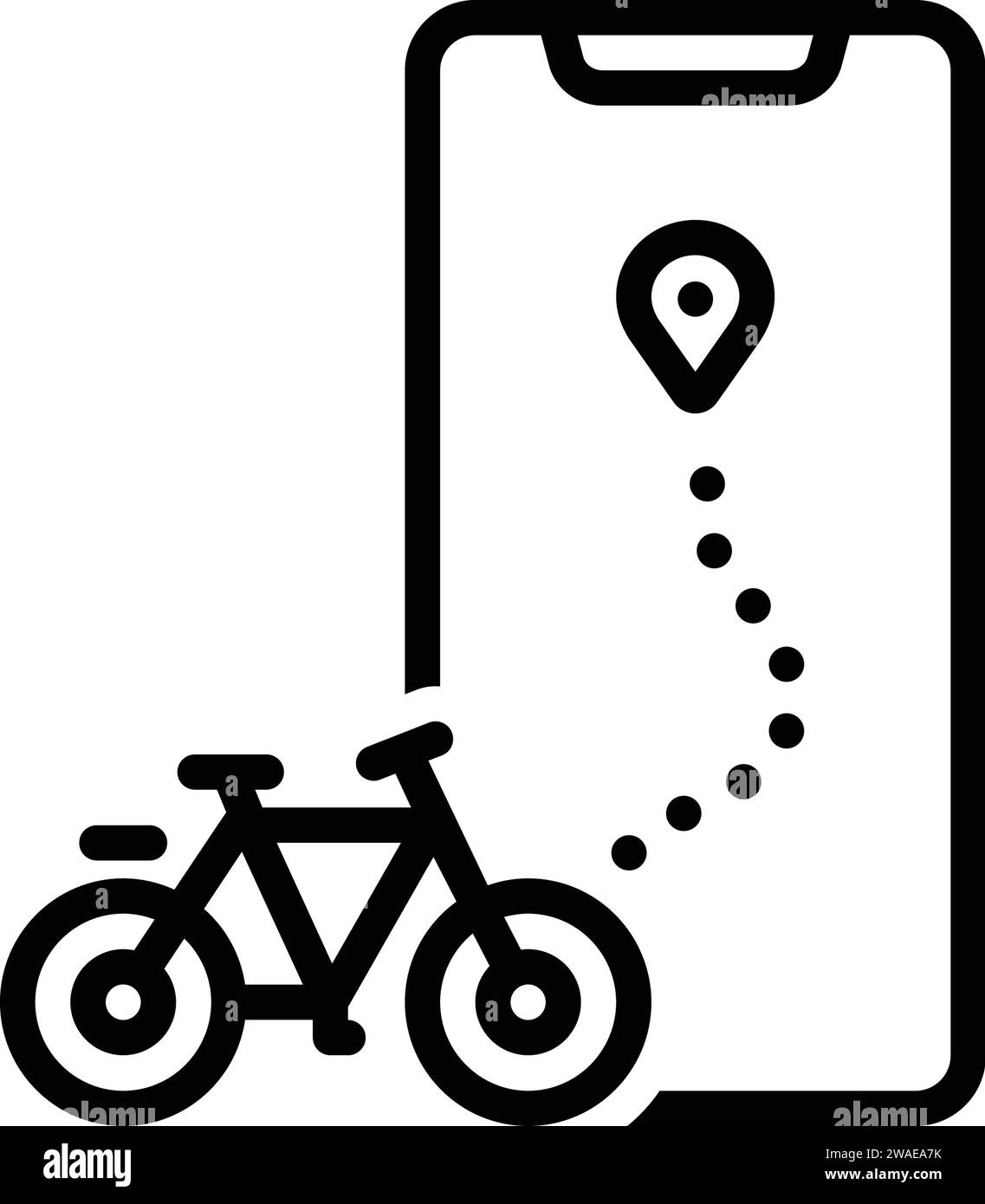 Route mobile logo Black and White Stock Photos & Images - Alamy