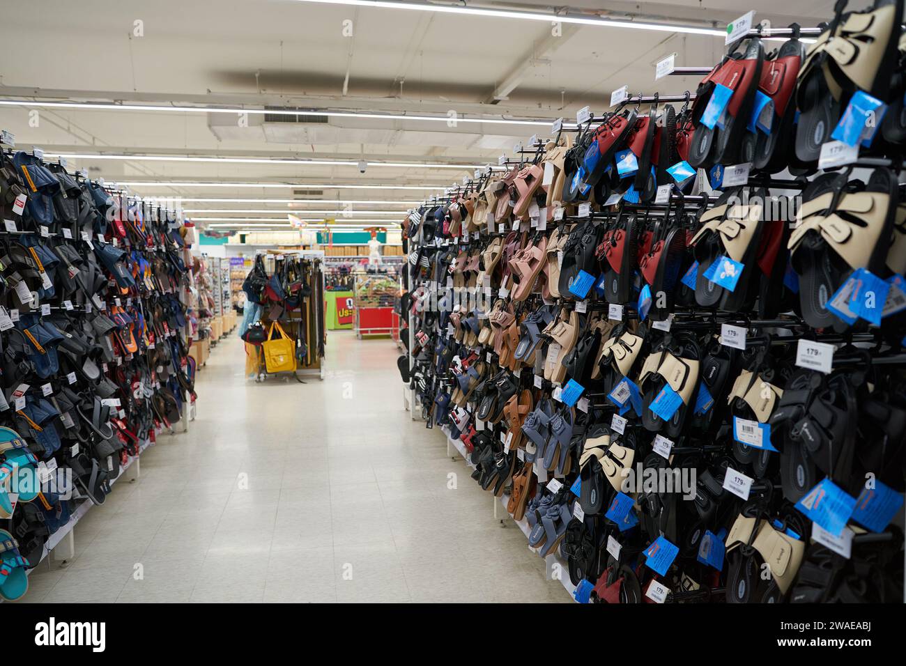 PHUKET, THAILAND - APRIL 18, 2023: goods on display inside Big C Extra Phuket 2 Stock Photo - Alamy
