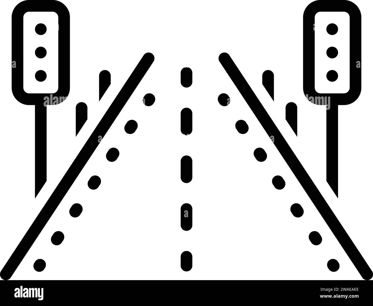 Path signal Stock Vector Images - Alamy