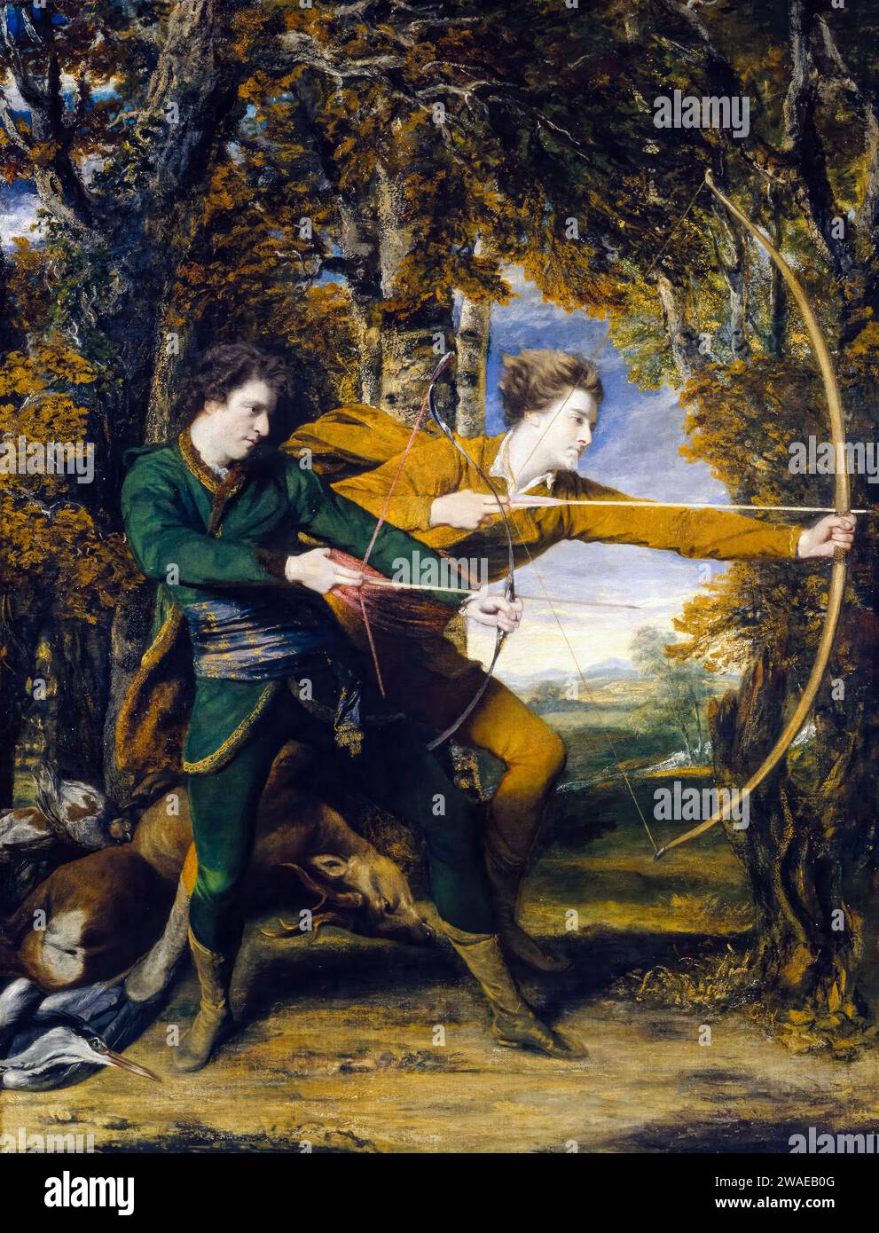 Sir Joshua Reynolds, Colonel Acland and Lord Sydney: The Archers ...