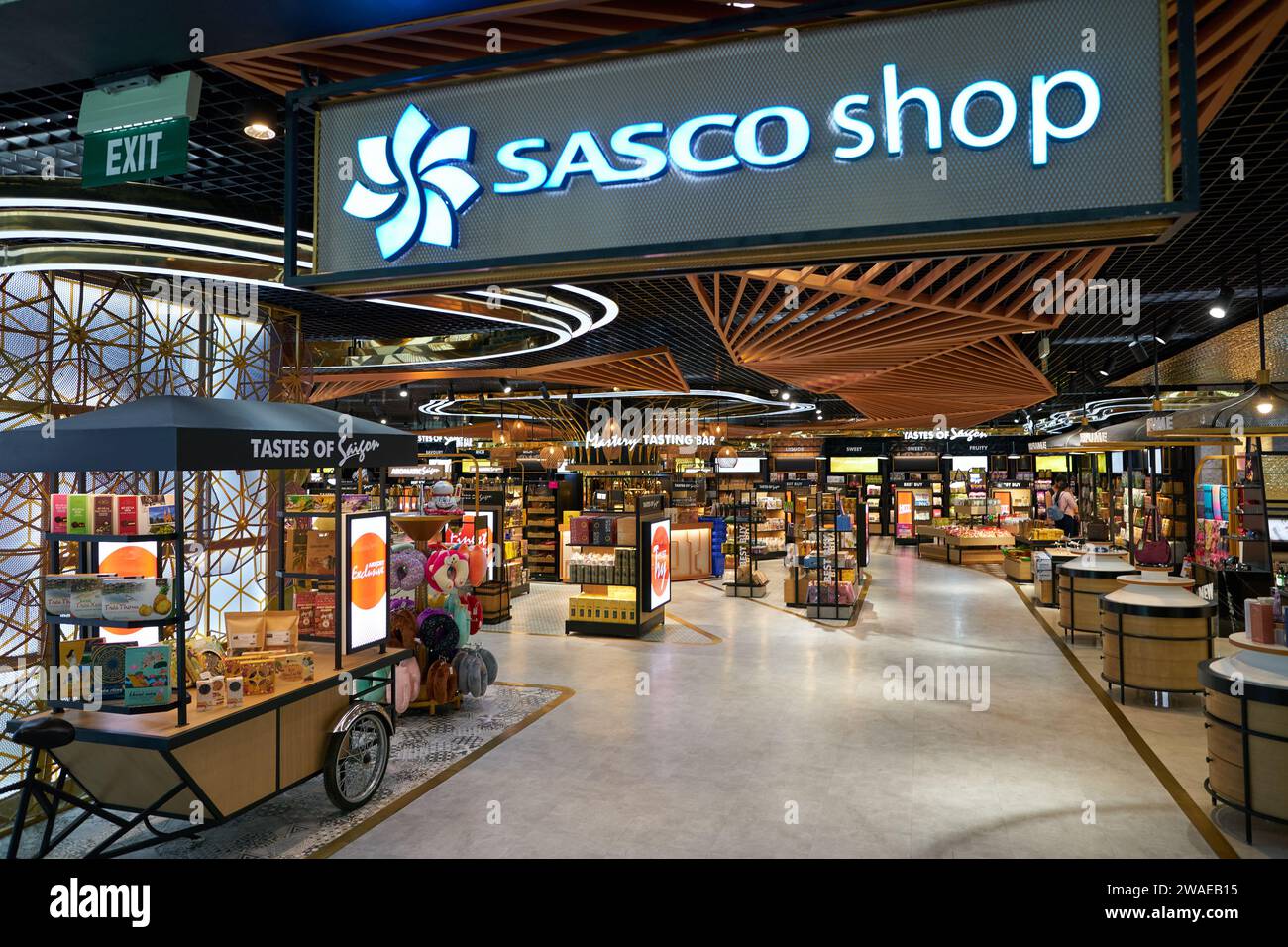 HO CHI MINH CITY, VIETNAM - MARCH 30, 2023: entrance to SASCO Shop ...