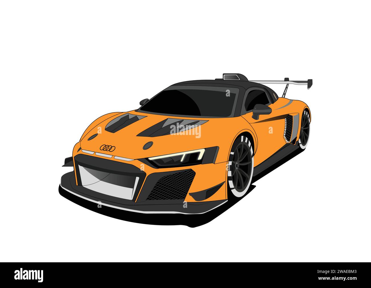 Super luxury car Stock Vector Images - Alamy