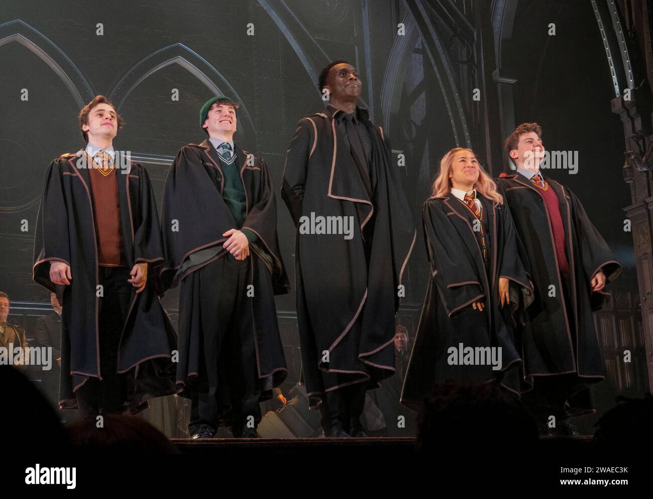 curtain call, Harry Potter and the Cursed Child, Palace Theatre, London ...