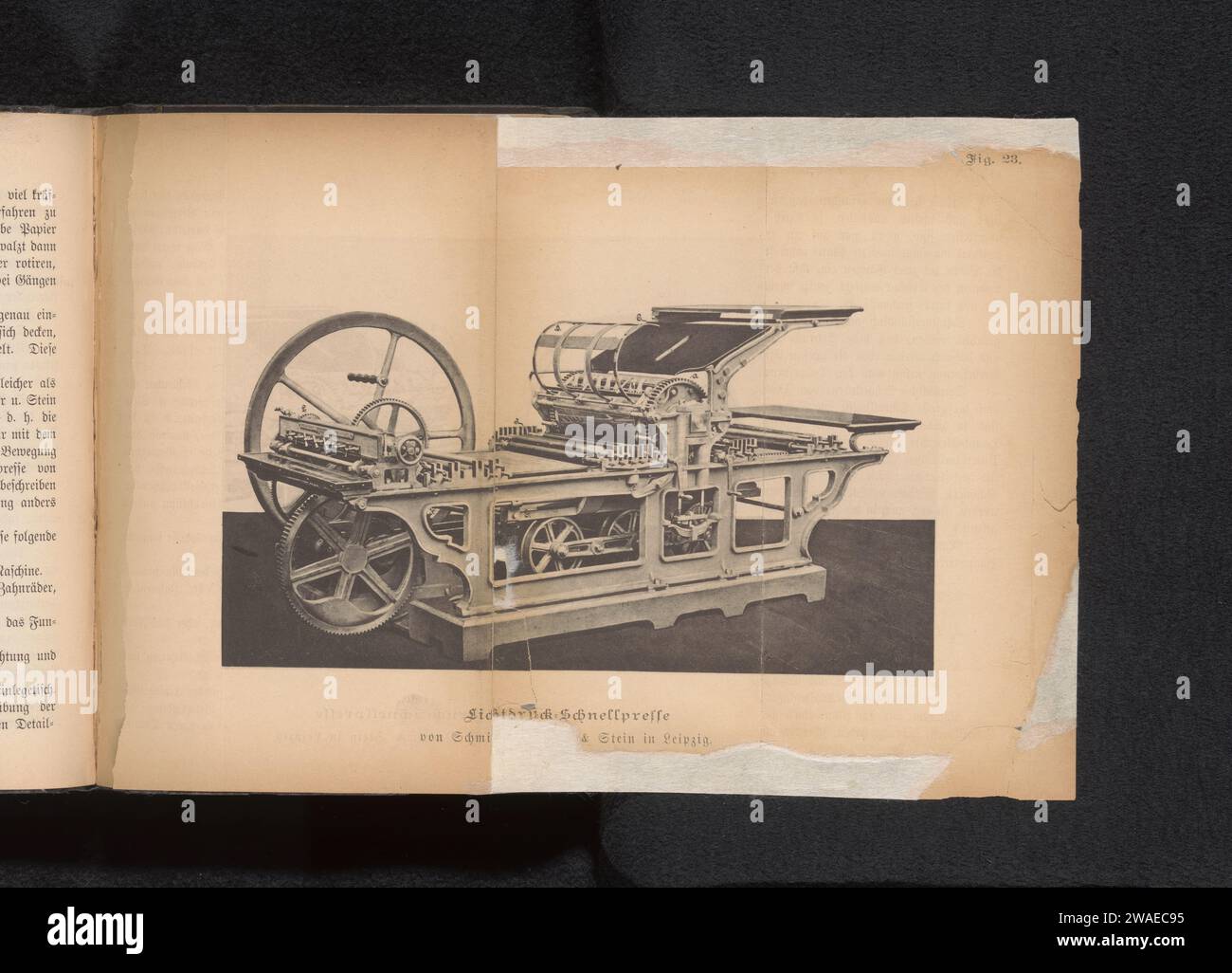 Collotype press hi-res stock photography and images - Alamy