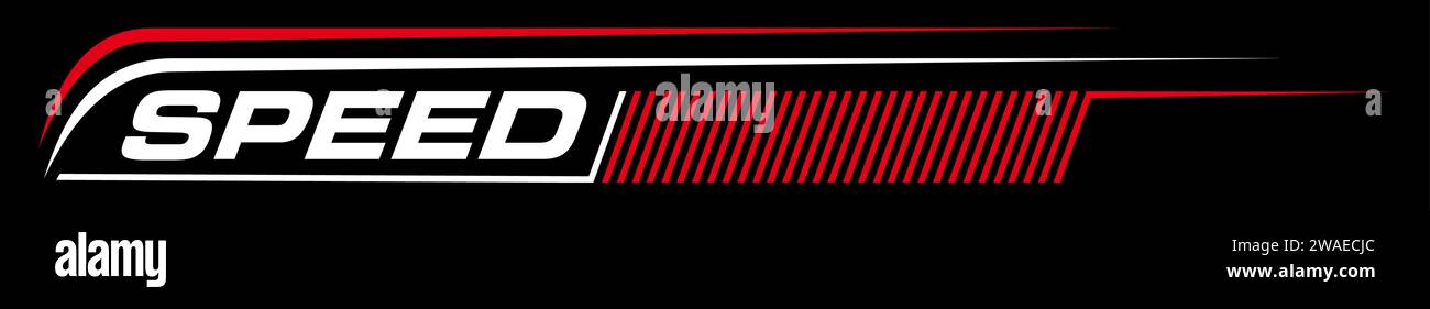 High speed motorsport logo hi-res stock photography and images - Alamy