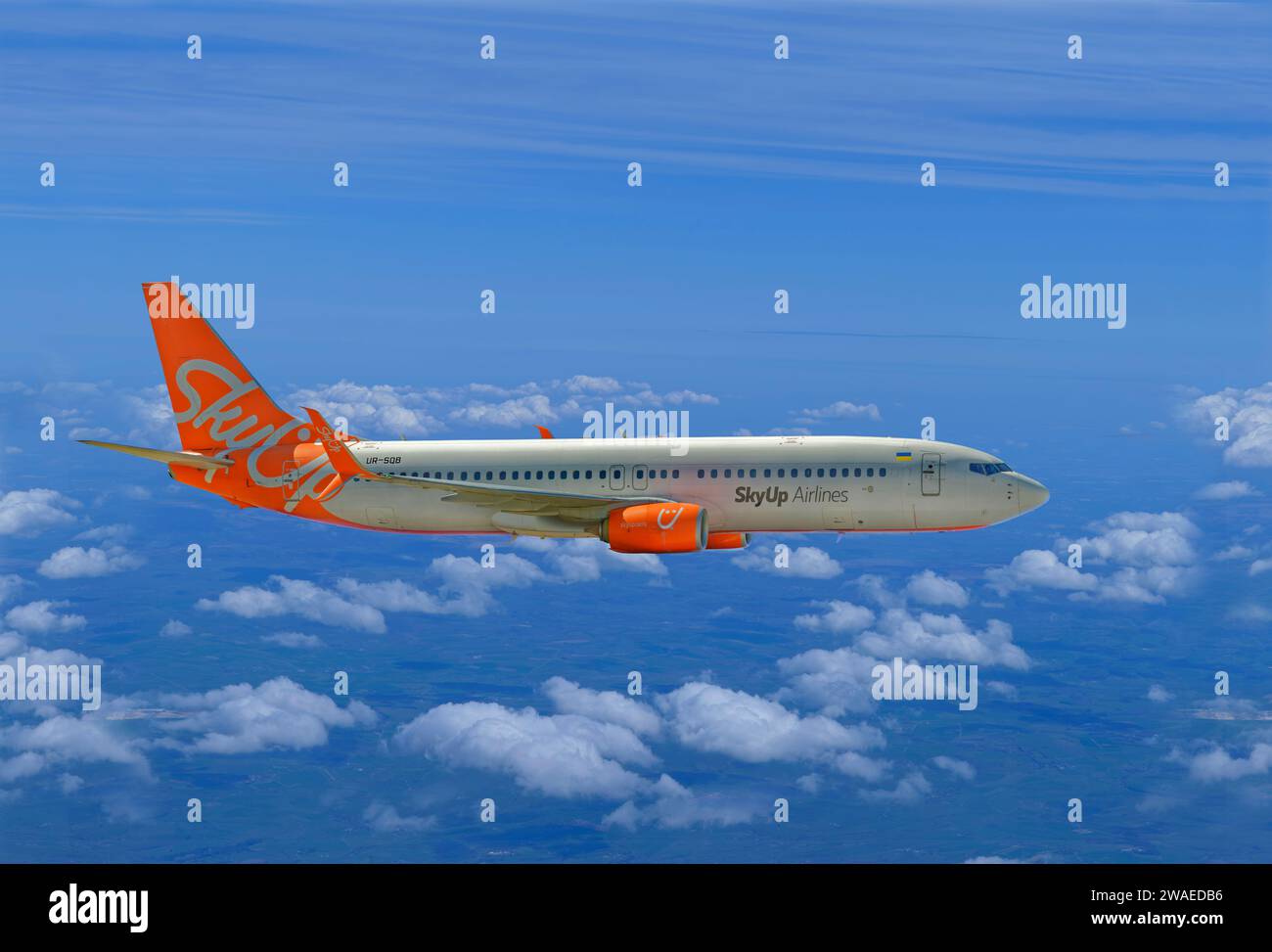 Skyup aircraft hi-res stock photography and images - Alamy