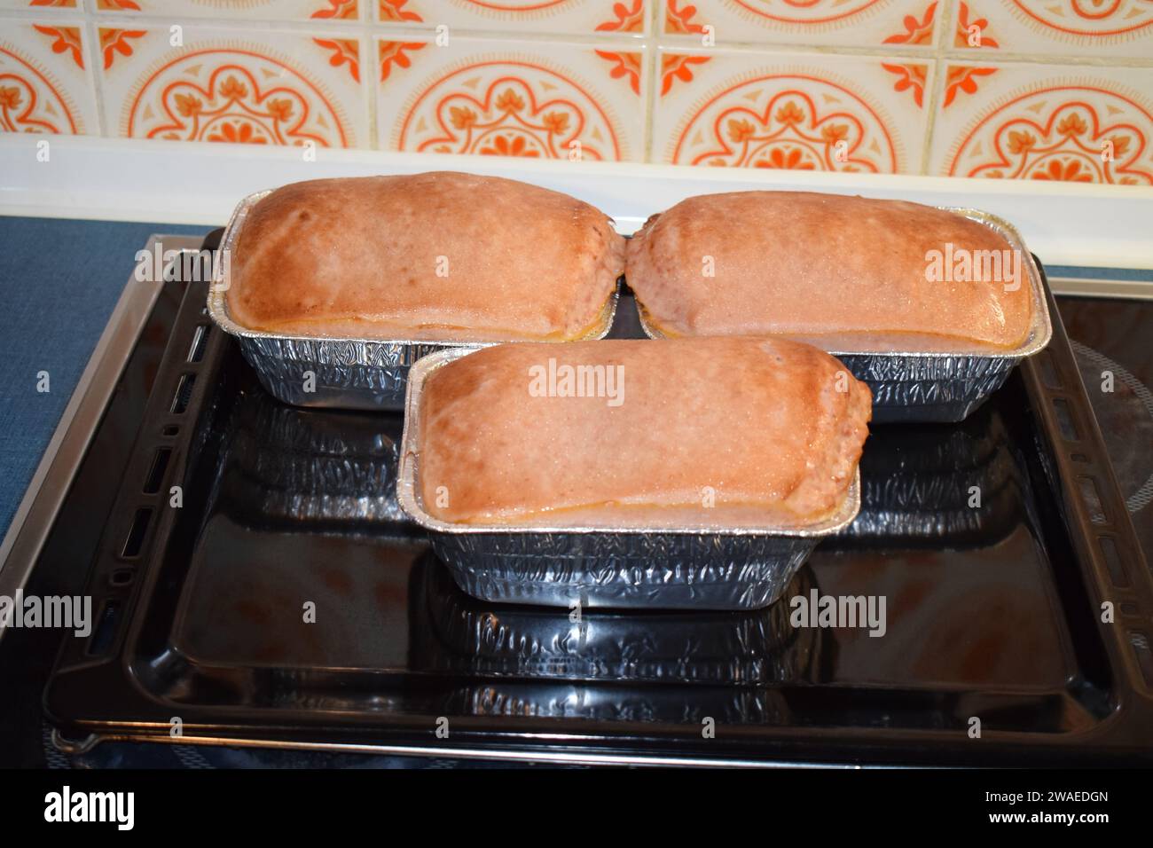fine meat loaf, Fleischläse Stock Photo - Alamy