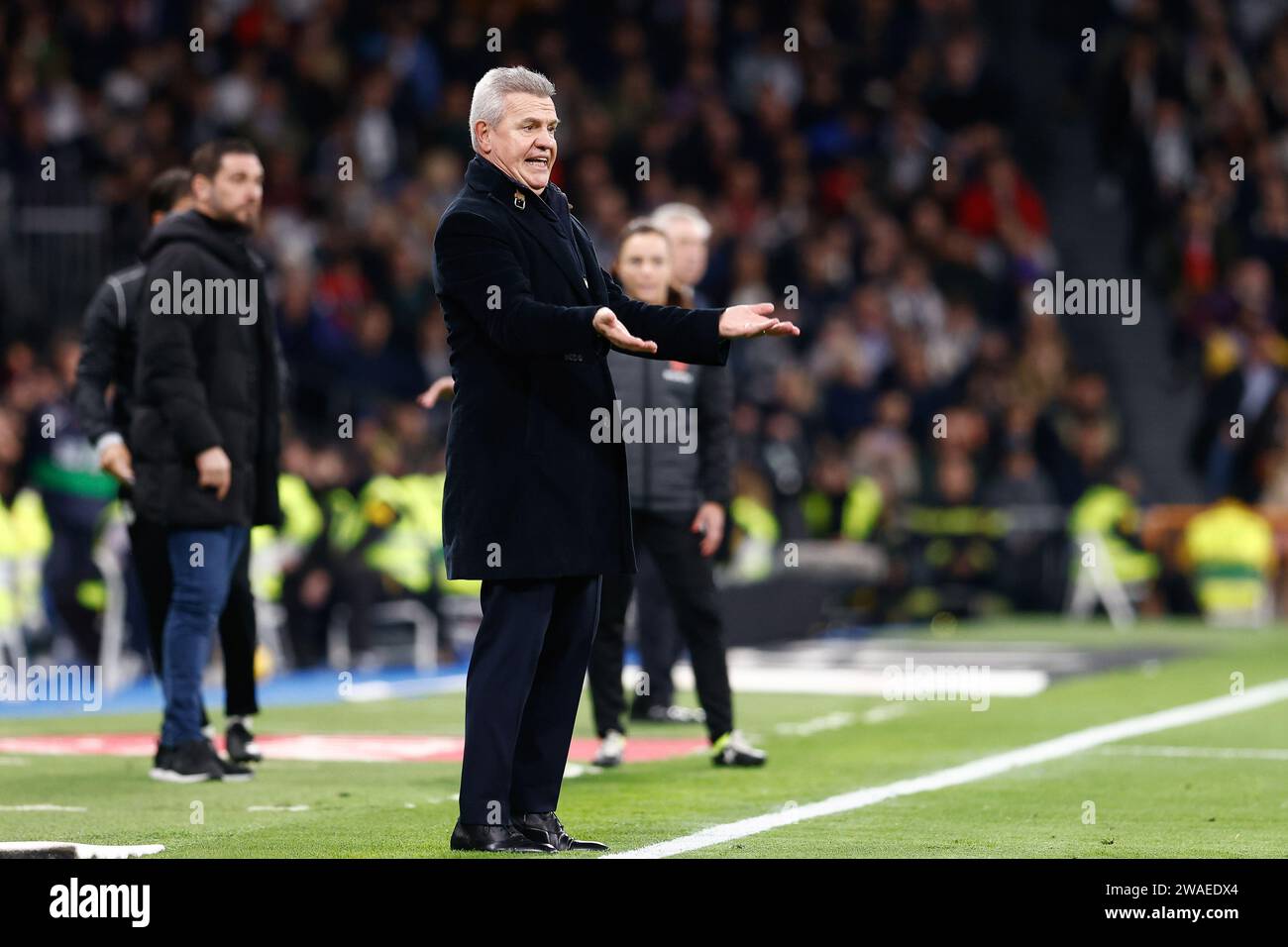 Madrid, Spain, January 3, 2024, Javier Aguirre, heach coach of Mallorca ...