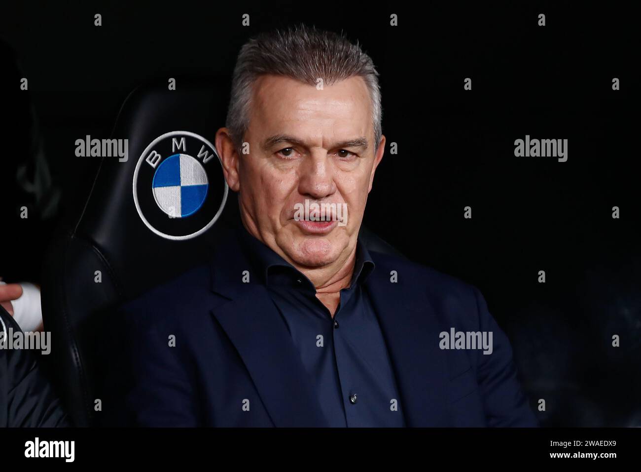Madrid, Spain, January 3, 2024, Javier Aguirre, head coach of RCD ...