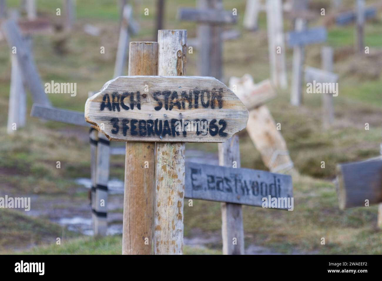 Sad Hill cemetery, Burgos province, Spain Stock Photo - Alamy