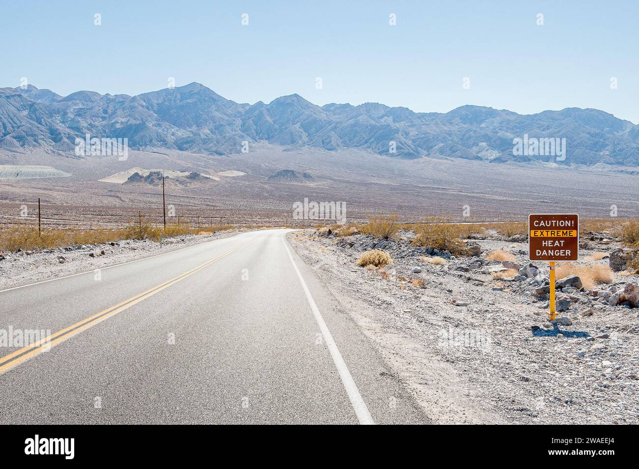 Death valley national park heat danger hi-res stock photography and ...