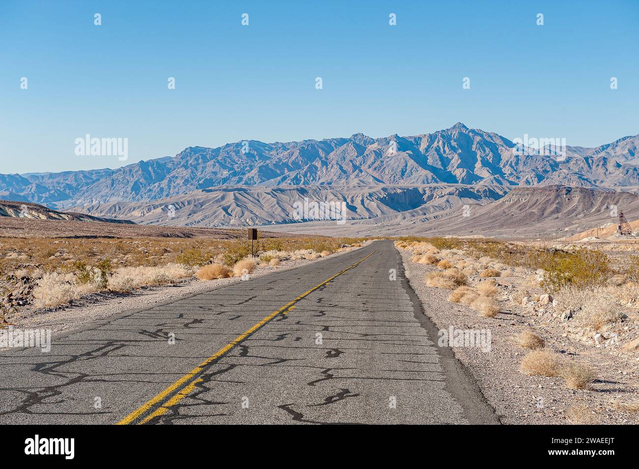 Death Valley National Park in Inyo County of Mojave Desert, California ...