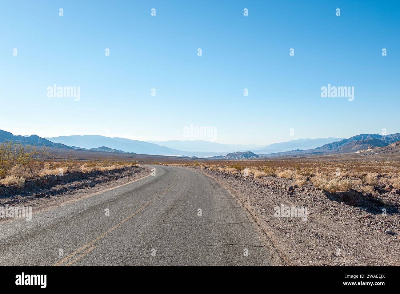 Death Valley National Park in Inyo County of Mojave Desert, California ...