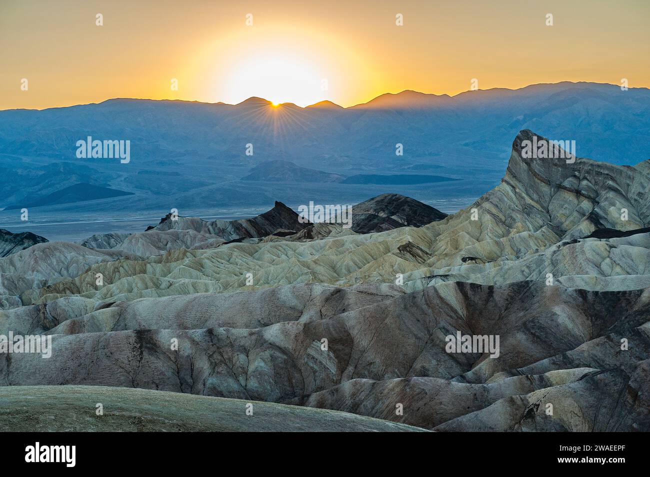 Death Valley National Park in Inyo County of Mojave Desert, California ...