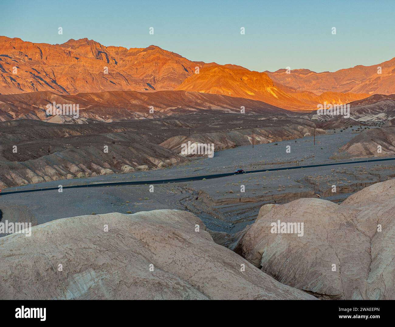 Death Valley National Park in Inyo County of Mojave Desert, California ...