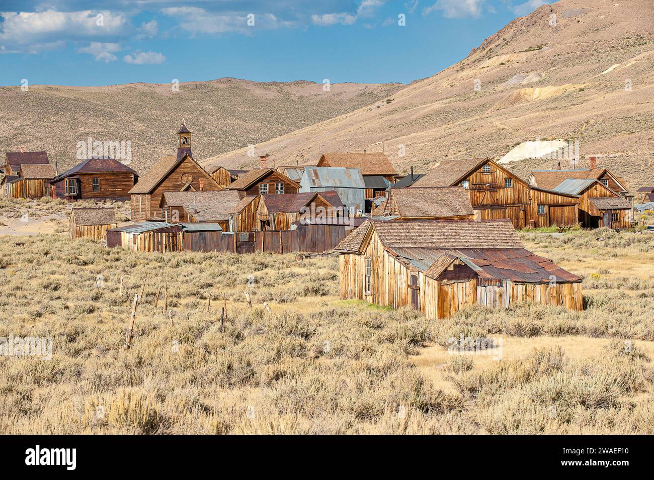 Bodie Ghost Town in Mono County, California became a boom town during ...