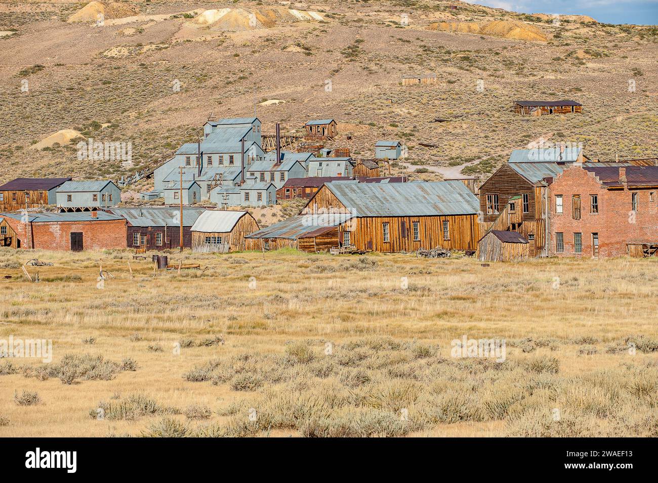 Bodie Ghost Town in Mono County, California became a boom town during ...