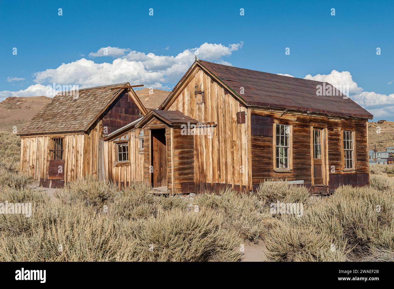 Bodie Ghost Town in Mono County, California became a boom town during ...