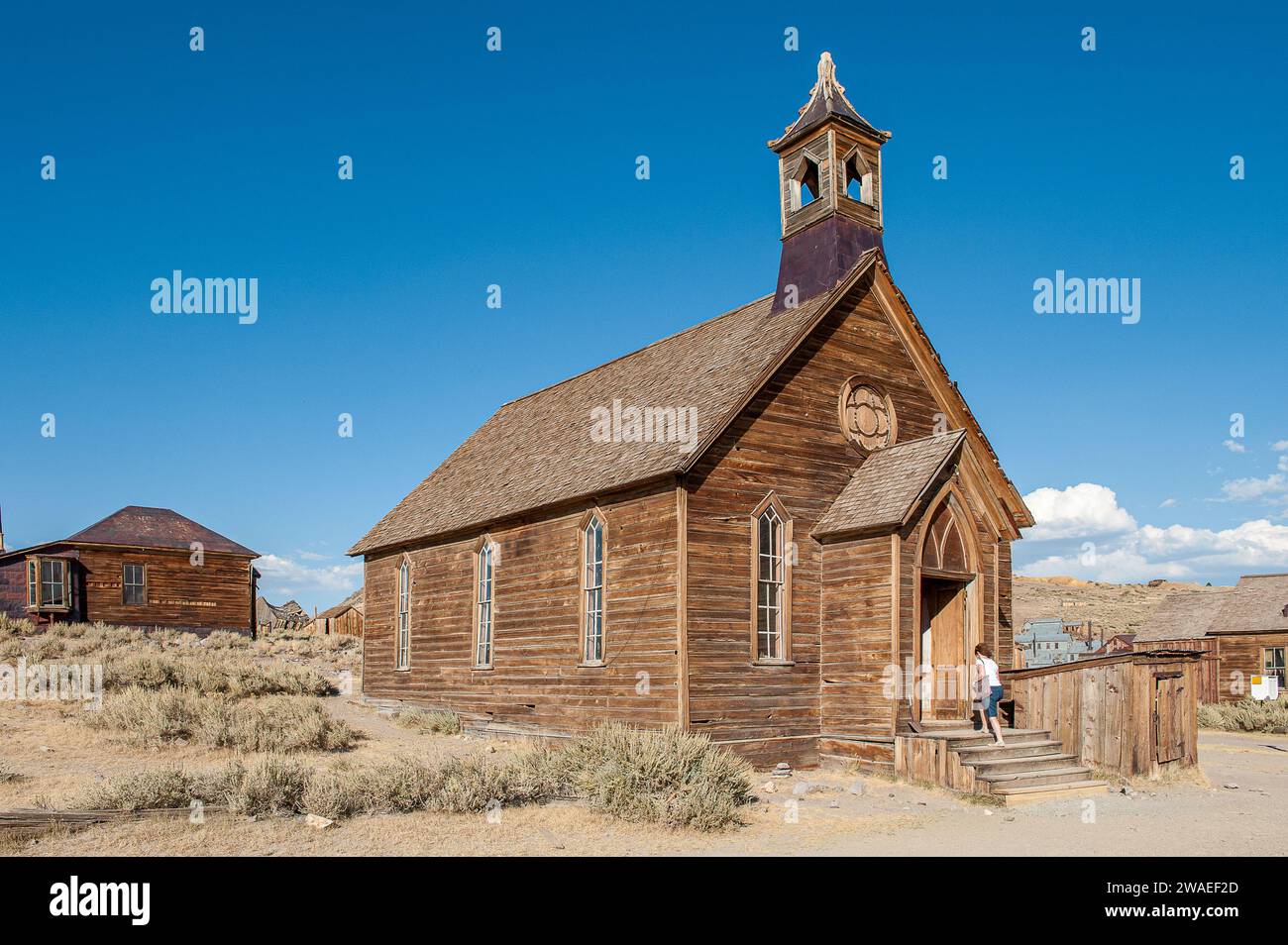 Bodie Ghost Town in Mono County, California became a boom town during ...