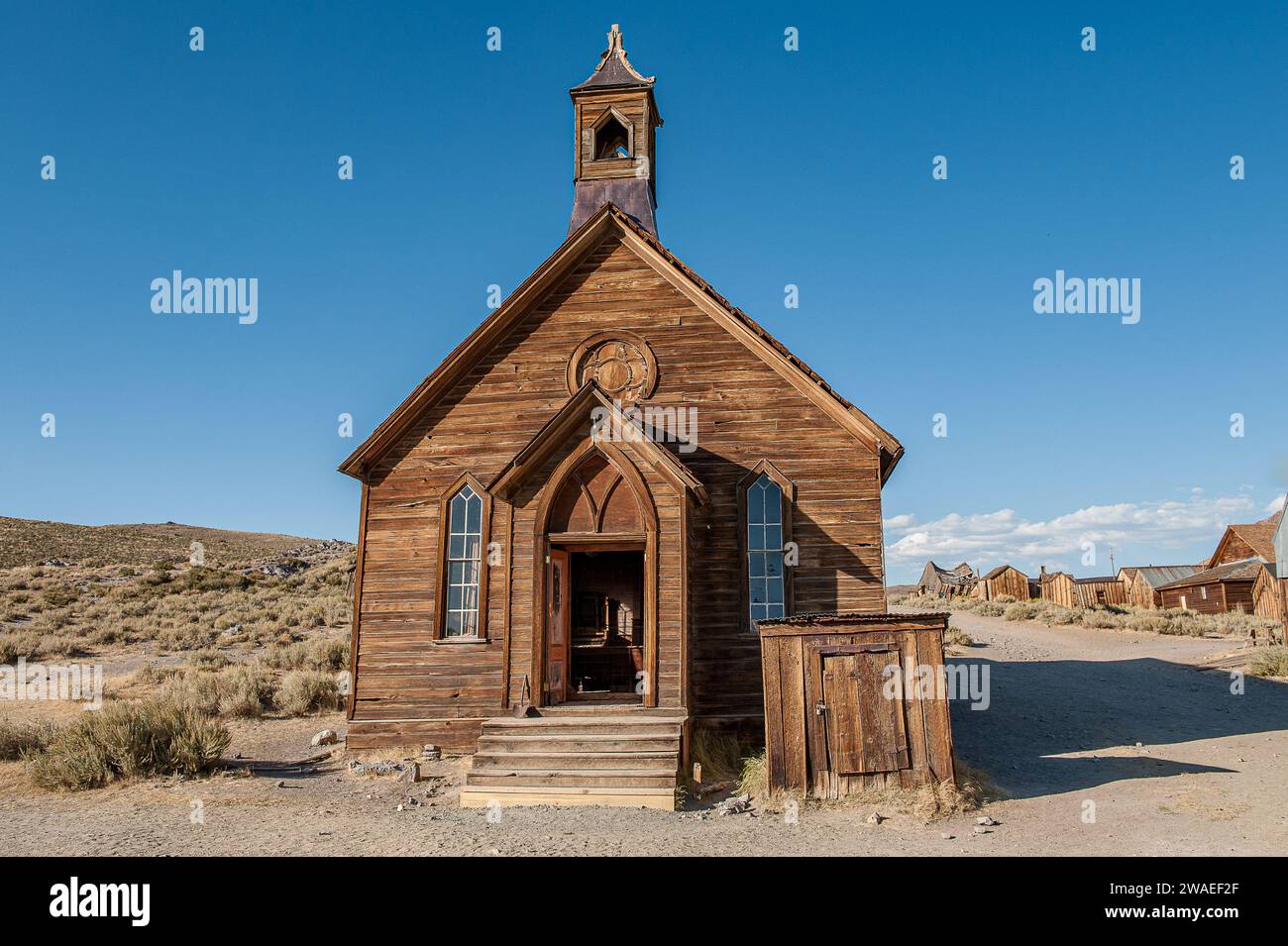 Bodie Ghost Town in Mono County, California became a boom town during ...