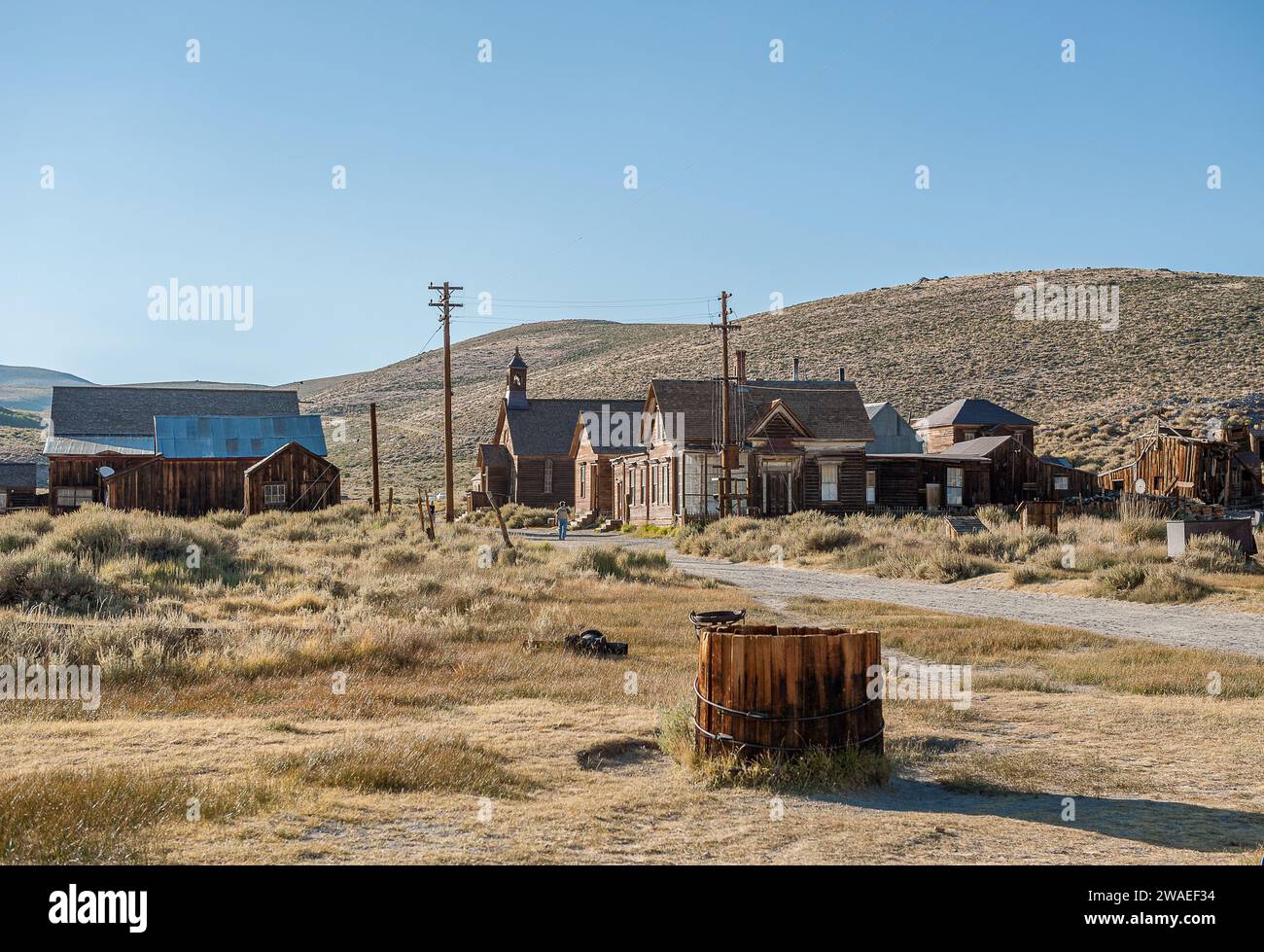 Bodie Ghost Town in Mono County, California became a boom town during ...