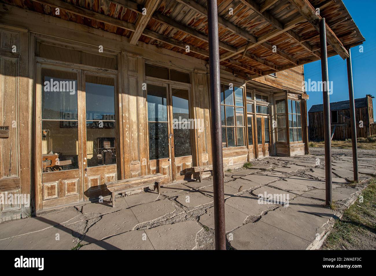Bodie Ghost Town in Mono County, California became a boom town during ...