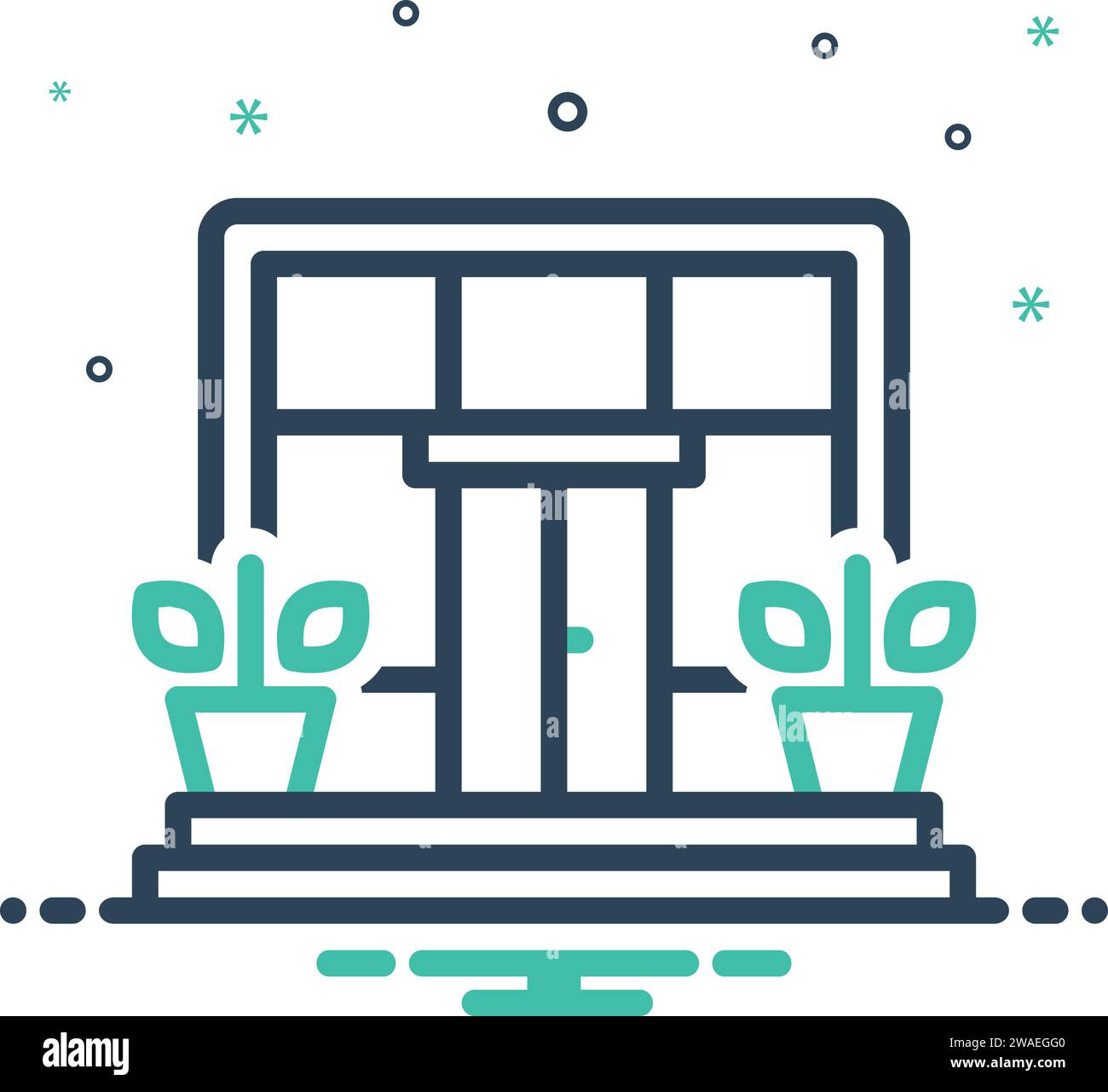 Icon for entrance,penetration Stock Vector Image & Art - Alamy