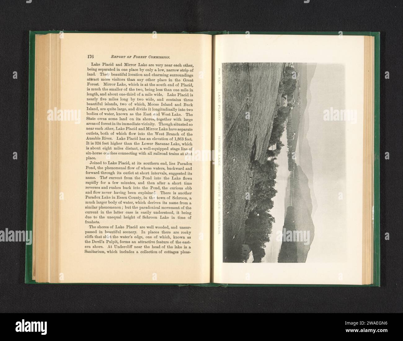 Lake Placid. Mirror Lake. White Face Mountain, Seneca Ray Stoddard ...