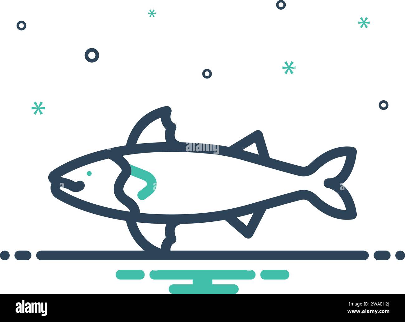 Atlantic fish Stock Vector Images - Alamy