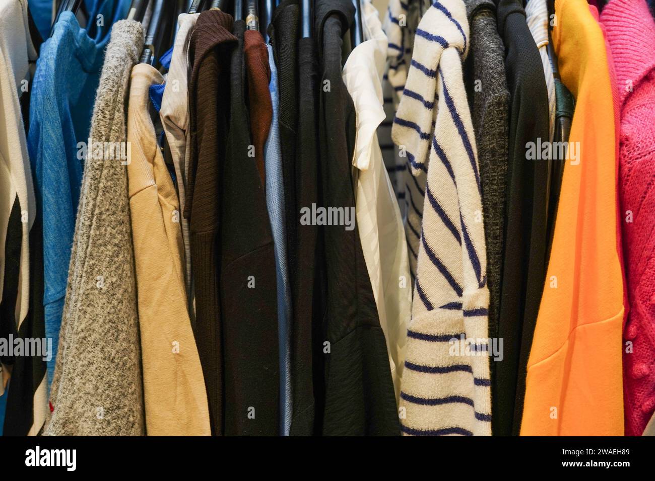 Warehouse old clothes hi-res stock photography and images - Alamy
