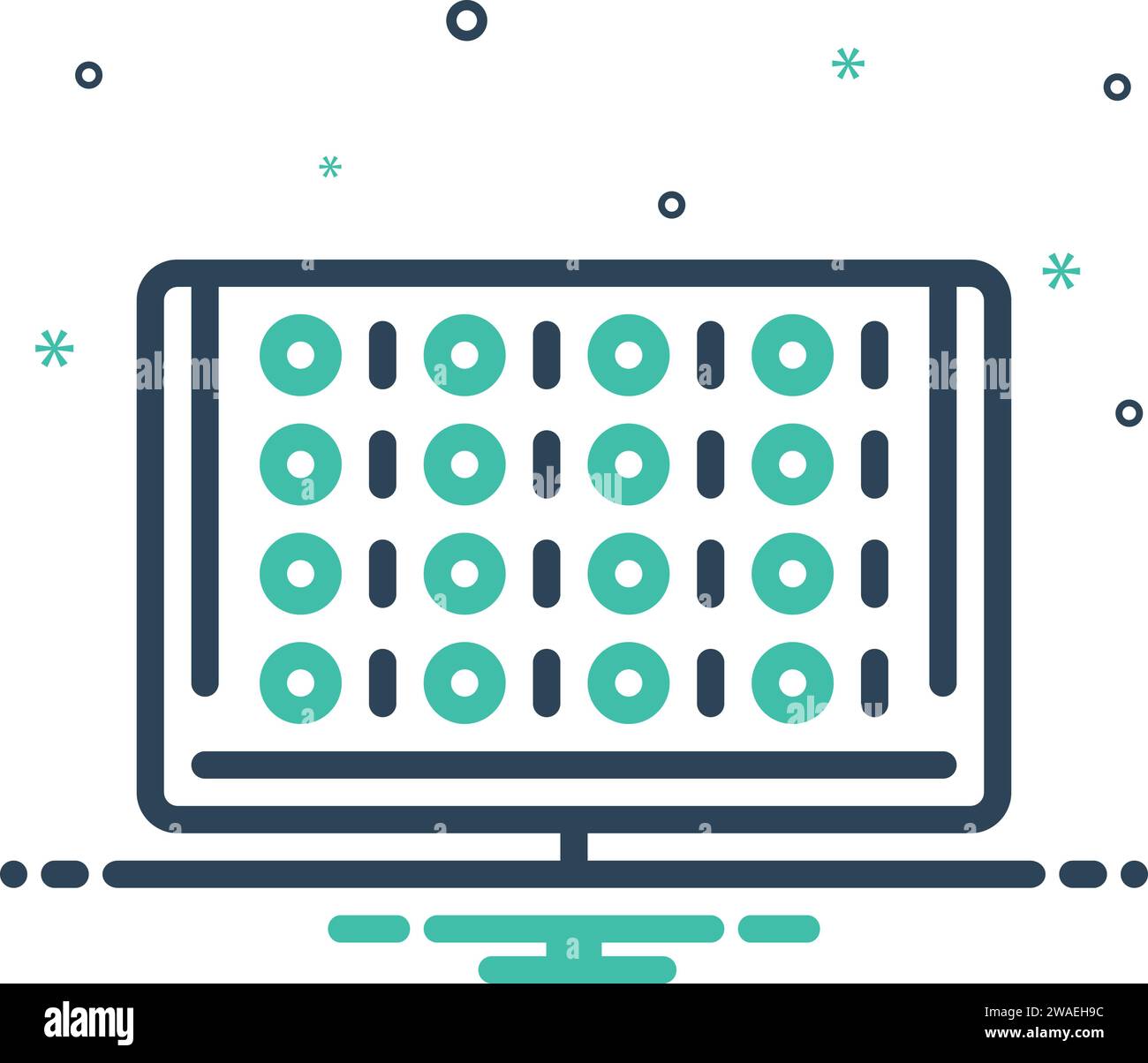Matrix mathematics hi-res stock photography and images - Alamy